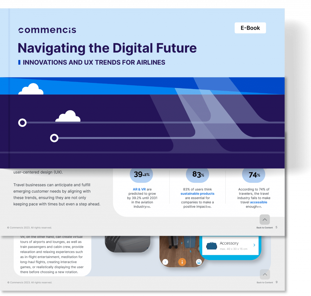 Innovations and UX Trends for Airlines - Commencis